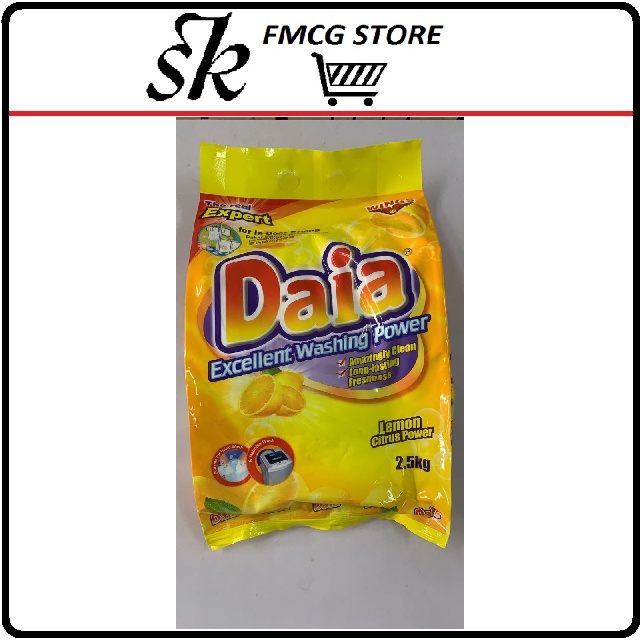 Daia 2.5 Kg Lemon Citrus Excellent Washing Power | Shopee Malaysia