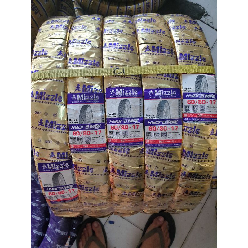 Mizzle outer tire 60/80-17 hydra max (racing compound) | Shopee Malaysia
