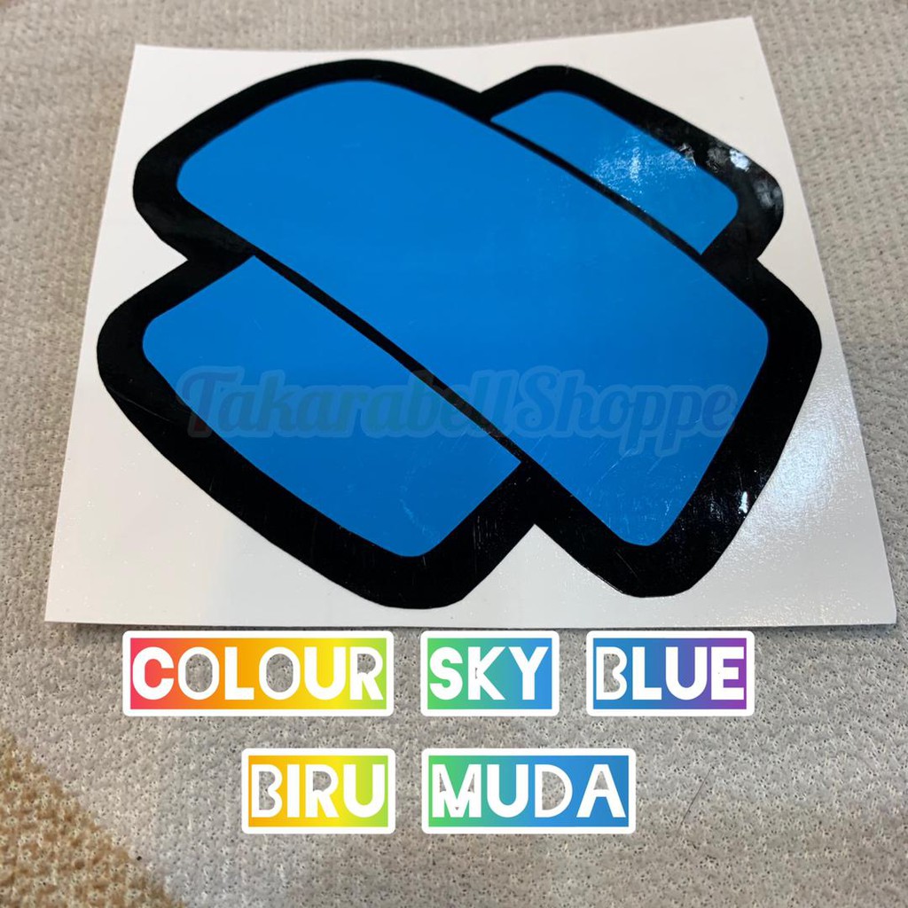 Sticker handyplast/sticker plaster/sticker tutup calar kereta/sticker ...