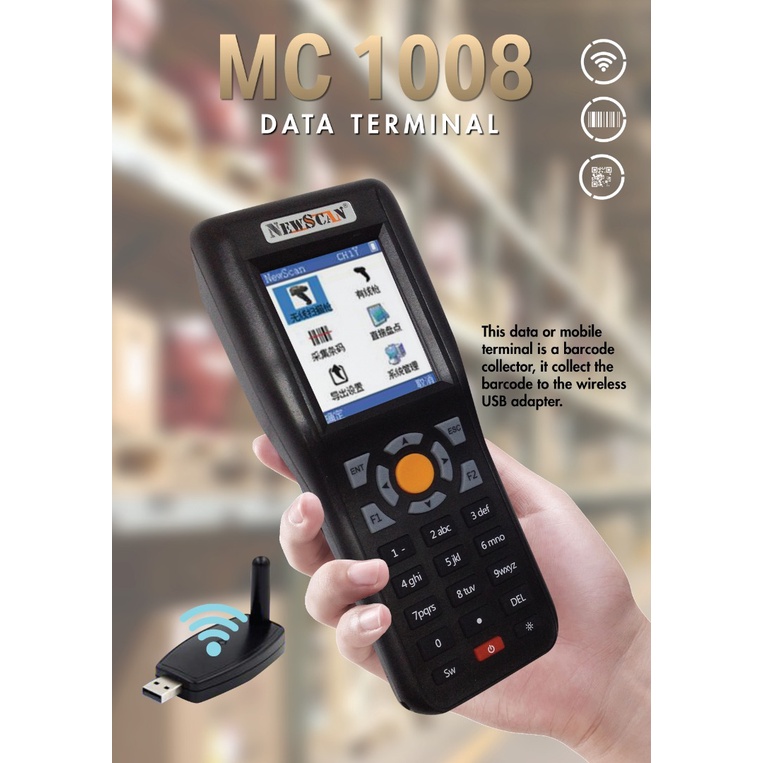 Data inventory collector terminal MC1008 | Shopee Malaysia