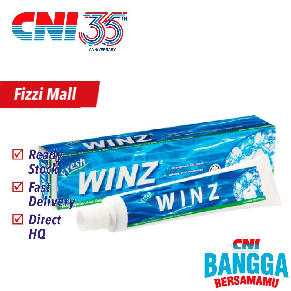 CNI Winz Fluoride Toothpaste 75g With Xylitol, Calcium and Phosphate ...