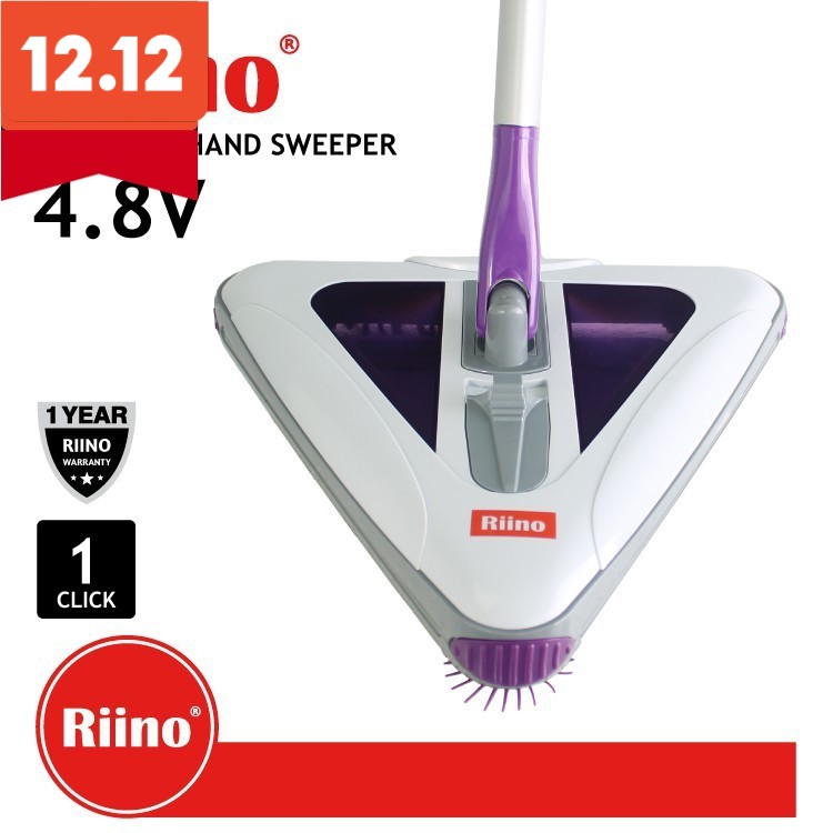 Riino Cordless Rechargeable Triangular Sweeper Version 3 | Shopee Malaysia