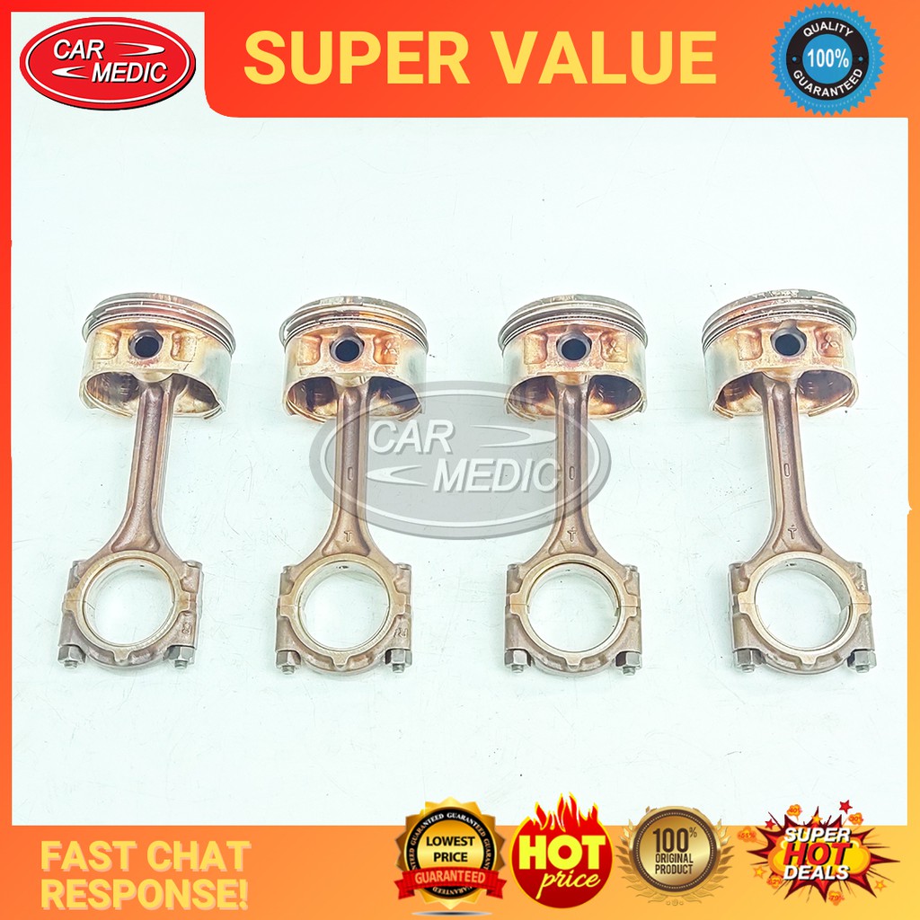 Original Proton Waja MMC 1.6 Pistons (Used) | Shopee Malaysia