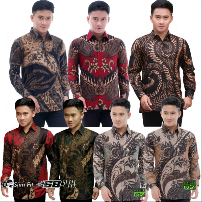 M L XL XXL 3L 4L 5L Batik Jumbo motif Sogan katte garuda Navel pandan ...