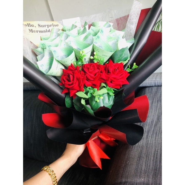 Gubahan Duit Bouquets (Small) | Shopee Malaysia