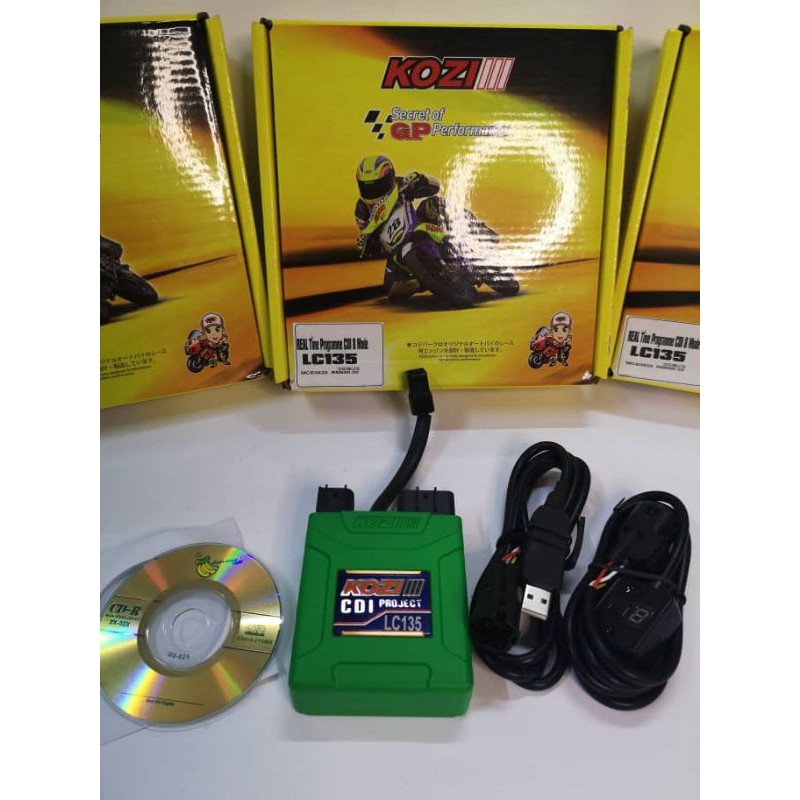 KOZI Racing CDI Unit Adjustable (8 modes) Stage 2 - Yamaha LC135 CDI ...