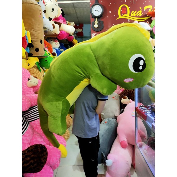 Giant 1m9 bulging-eyed dinosaur teddy bear with 4-way stretch | Shopee ...