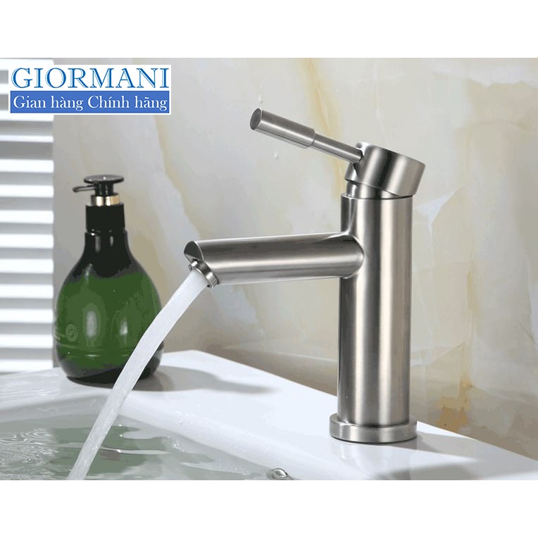 Hot and cold Lavabo faucet (round cylinder, straight faucet) ITALIA ...