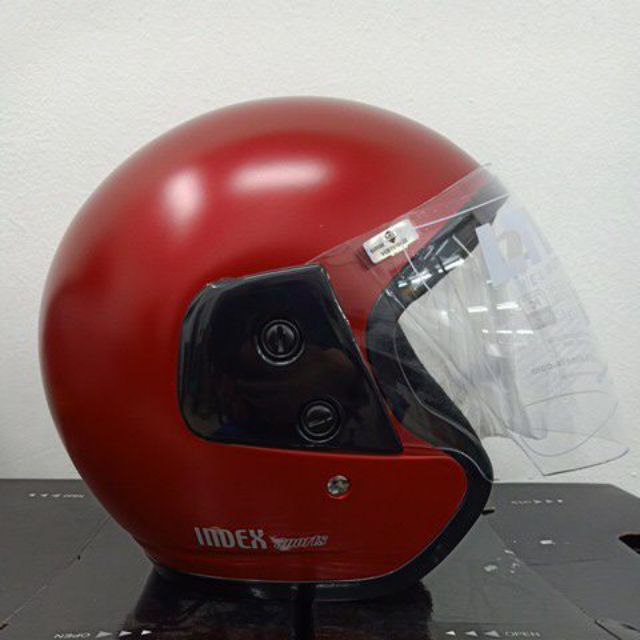 INDEX HELMET special red | Shopee Malaysia