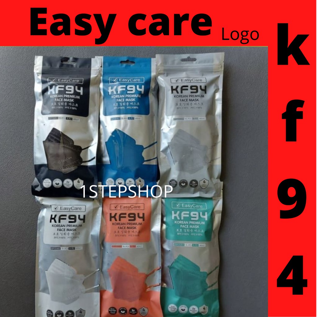 【EASYCARE KF94 HEADLOOP MASK】4PLY 10PCS/Pack Korea Adult Mask Head Loop ...