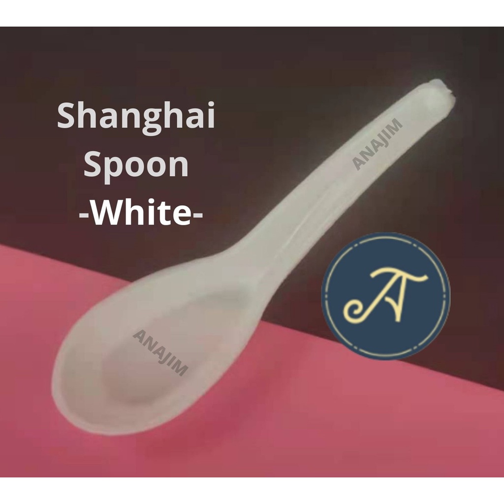 Shanghai Spoon White - Disposable Plastic Cutlery (90pcs) | Shopee Malaysia