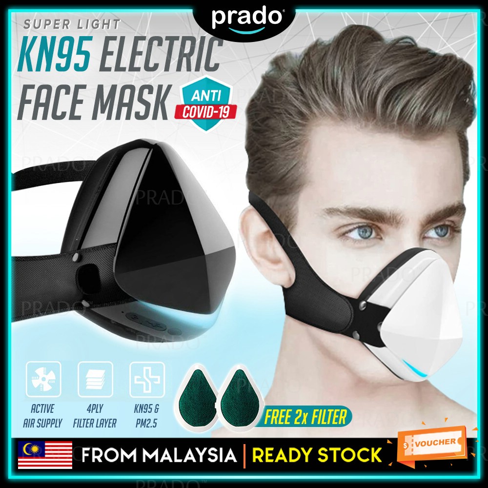 PRADO CLEAR STOCK Air Purifier KN95 Electric Intelligent Face Mask ...
