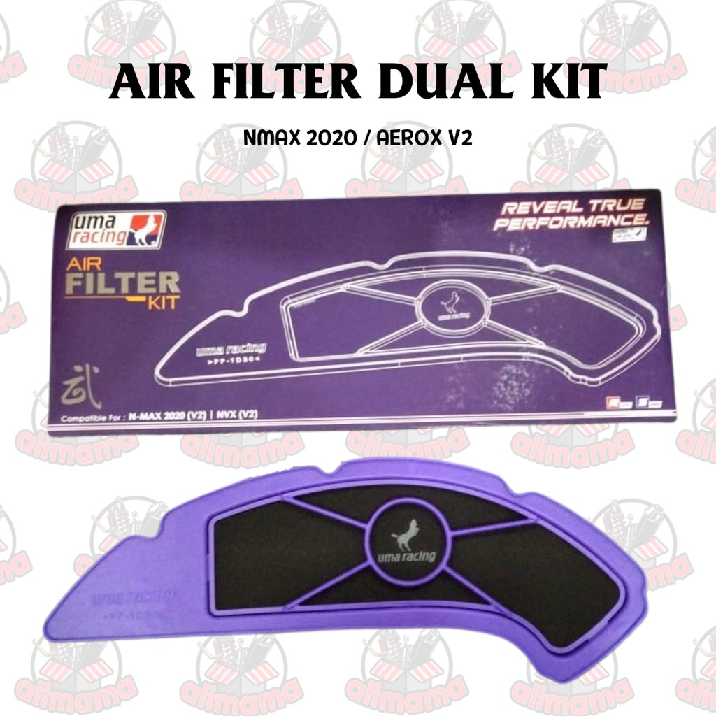UMA RACING AIR FILTER DUAL KIT N-MAX 2020/AEROX V2 (READY STOCK ...