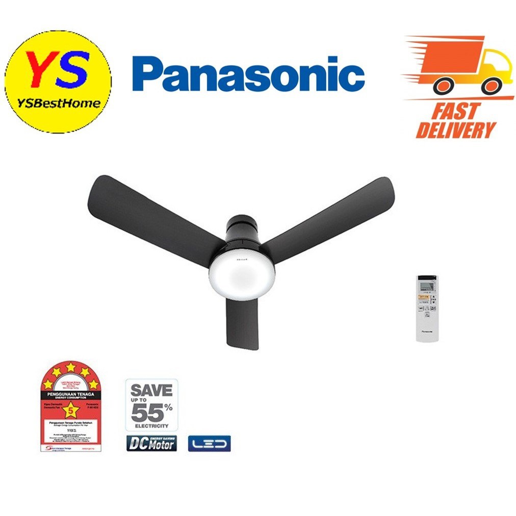 Panasonic F-M12GX VBHQH Yuragi LED Baby Ceiling Fan (48") | Shopee Malaysia