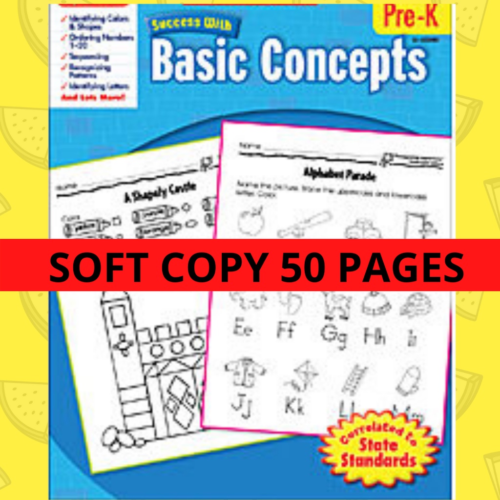 (PDF) Kindergarten success over basic concepts SOFT COPY | Shopee Malaysia