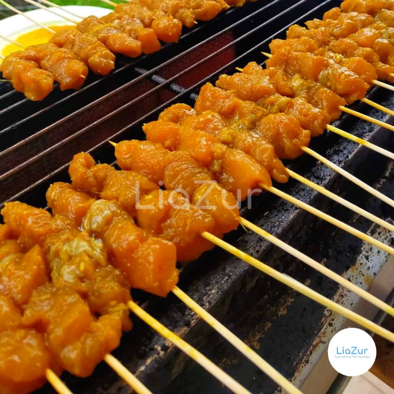 Home Made Satay Frozen (Tanpa Lemak) + FREE Kuah Kacang Sedap (Ayam ...
