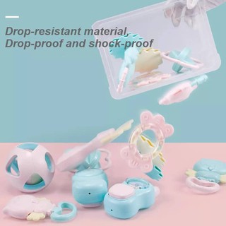 Baby Rattle Sets Teether Rattles Toy 14pcs Babies Grab Shaker Early ...