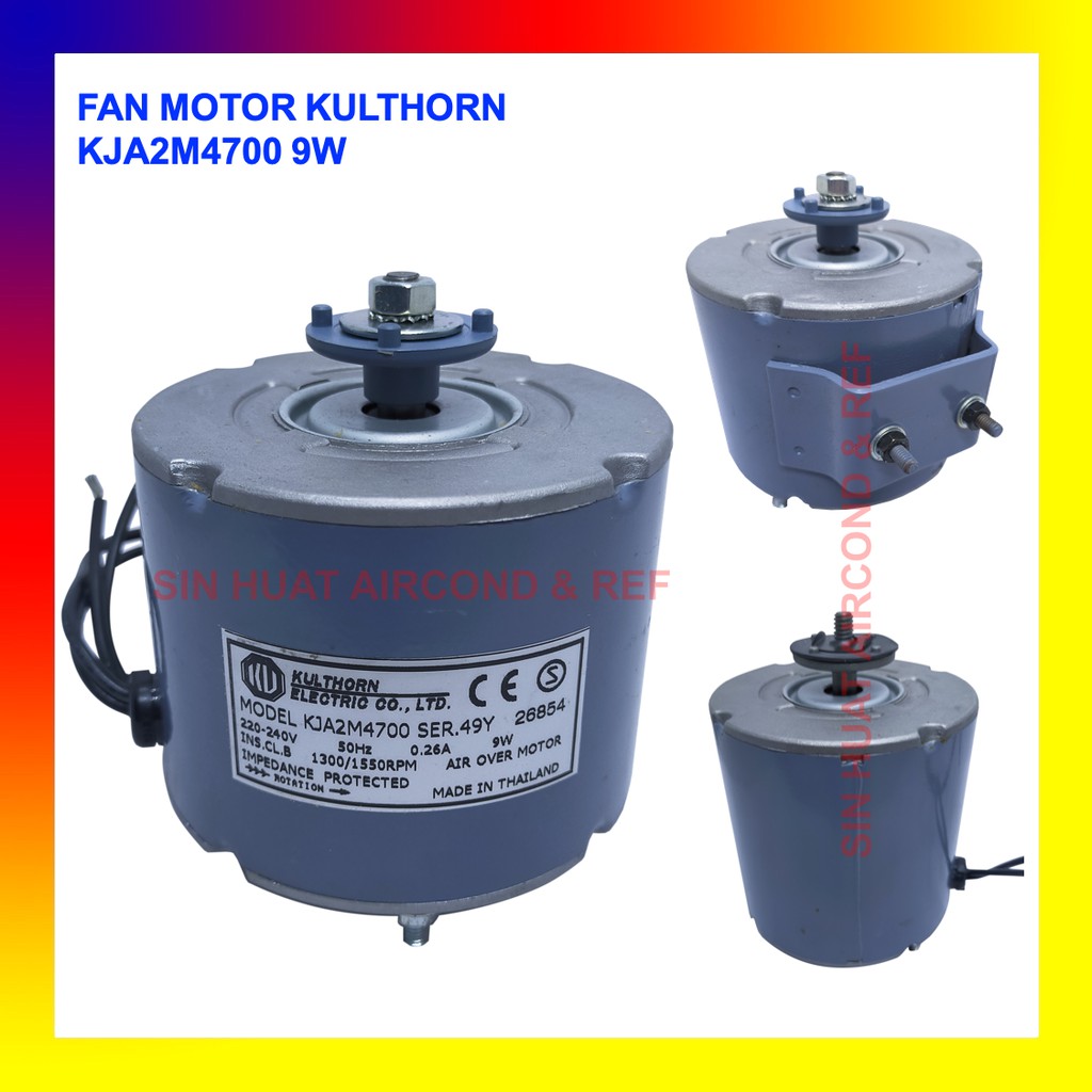KK KULTHORN REFRIGERATOR CONDENSER FAN MOTOR 9W KJA2M4700 | Shopee Malaysia
