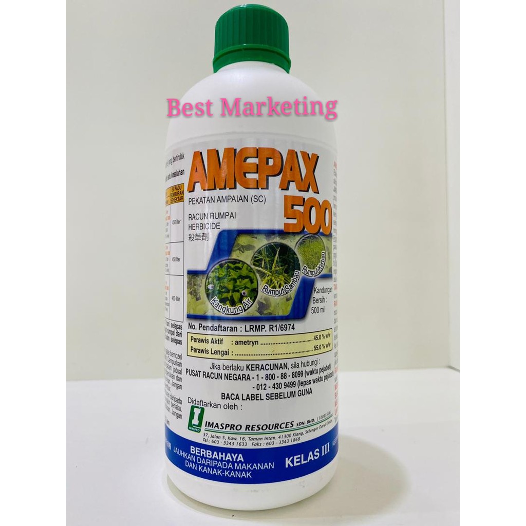 500ML AMEPAX 500 IMASPRO / Rumput Sambau/ Campuran Susu | Shopee Malaysia