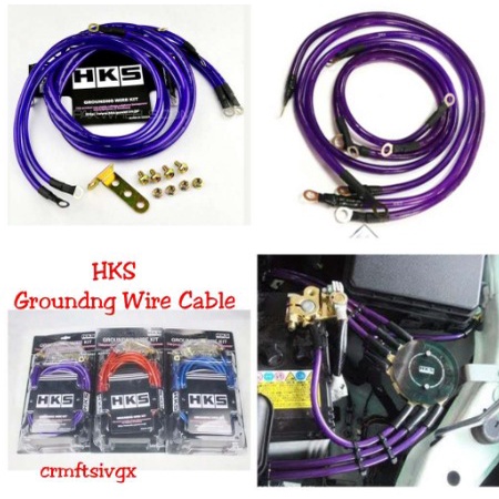 HKS GROUNDING WIRE KIT CABLE/ HKS EARTH CABLE | Shopee Malaysia