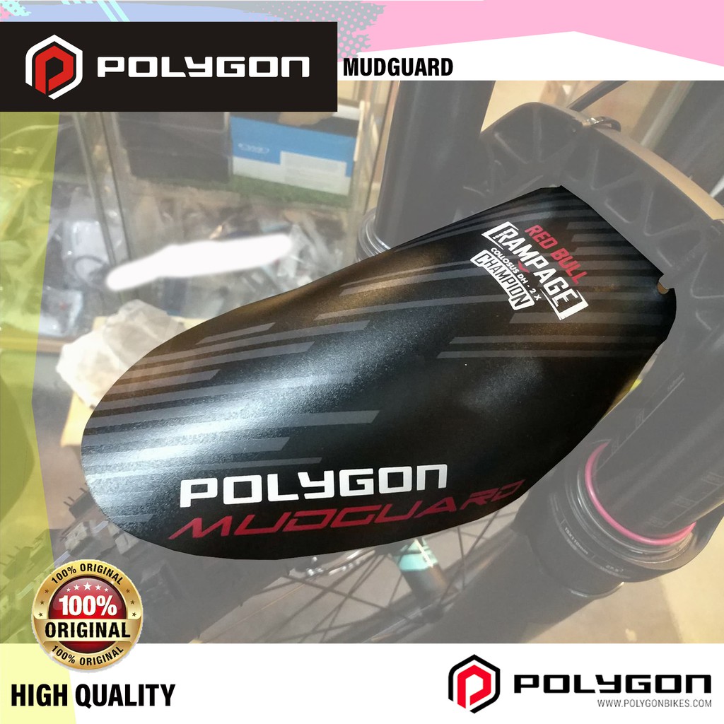 LIMITED EDITION POLYGON RED BULL RAMPAGE FORK FENDER - MUDGUARD ...