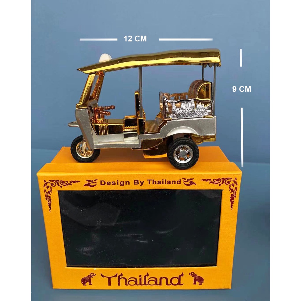 Thailand Bangkok Souvenir cute small elephant & mini tuk tuk souvenirs ...