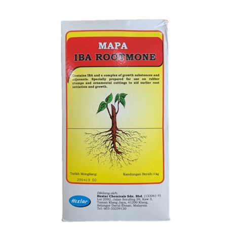 1KG MAPA IBA ROOTMONE Hormon akar, Root hormone, Penggalak Akar Pokok ...