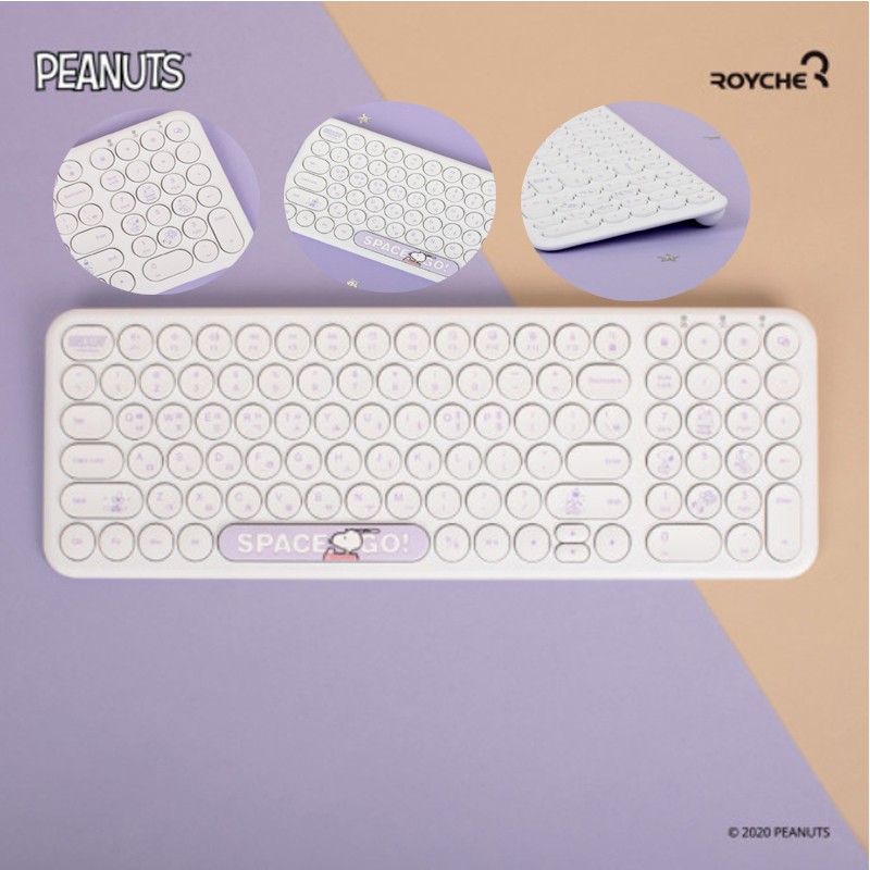 PEANUTS SNOOPY Slim Wireless Keyboard By ROYCHE | Shopee Malaysia