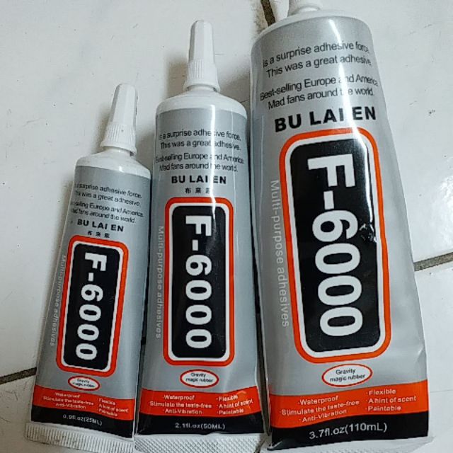 BU LAI EN F6000 GLUE 胶水 25ML 50ML 110ML | Shopee Malaysia