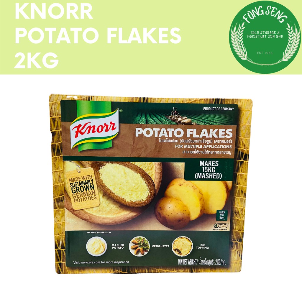 KNORR Potato Flakes 2kg | Shopee Malaysia