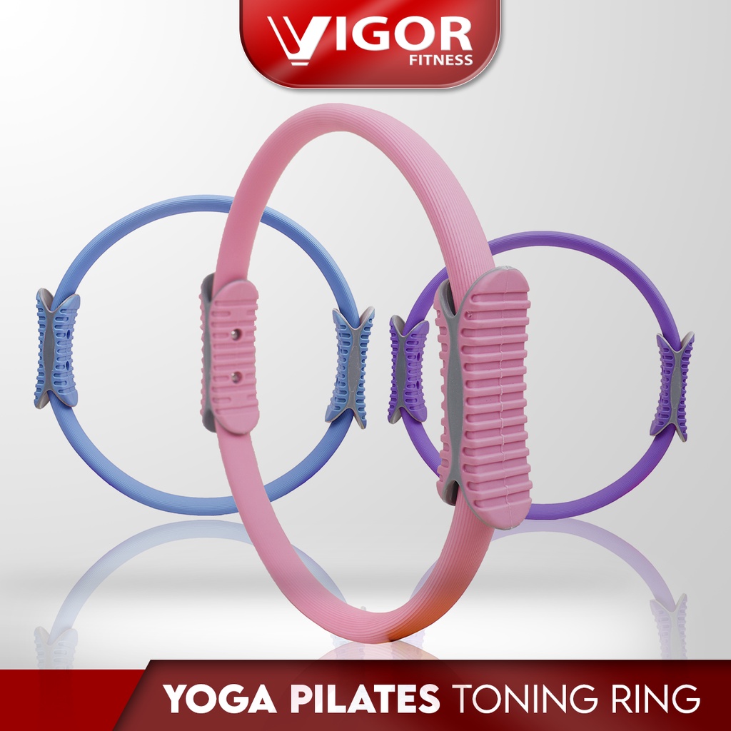 Vigor Fitness Yoga Pilates Toning Ring Magic Fitness Weight Lose Circle ...