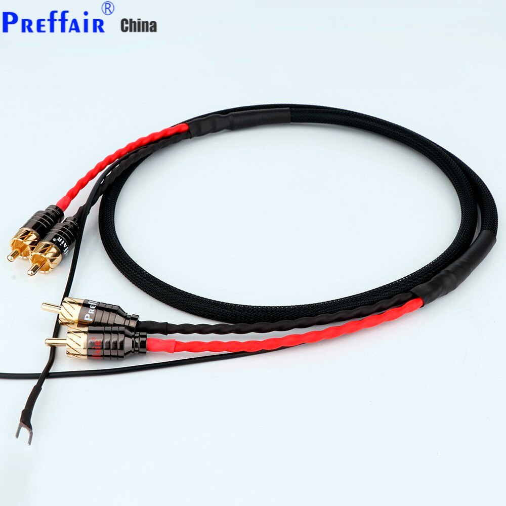 New Hi End Audio RCA Cable of Independent Shielded Signal Line Of LP ...