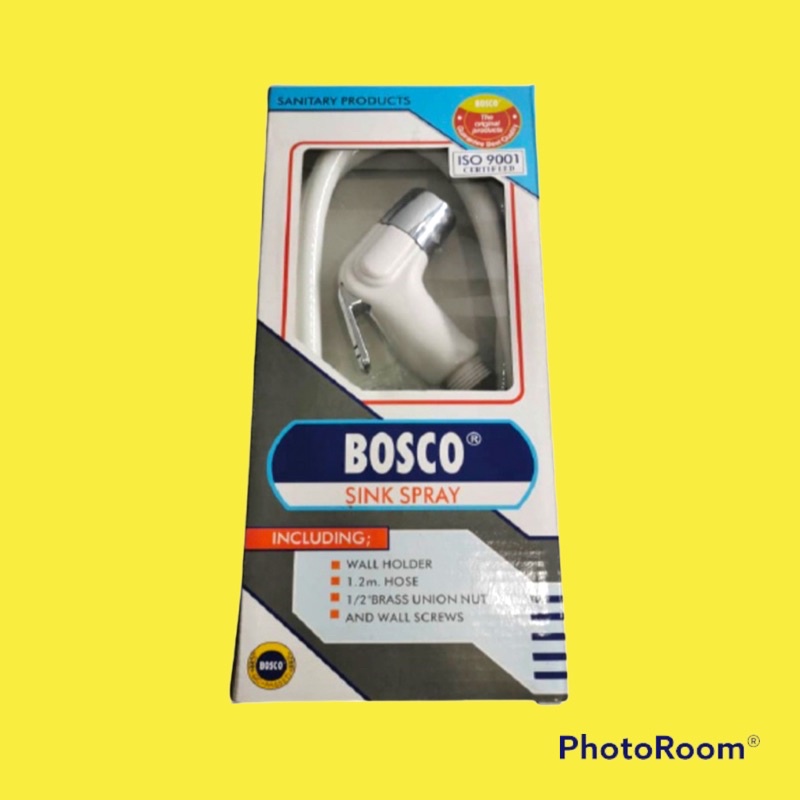 **READY STOCK** Bosco Toilet Pvc Bathroom Sink Sanitary Spray Head Soft ...