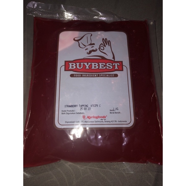 Strawberry Topping Mariza Buybest 1 Box | Shopee Malaysia