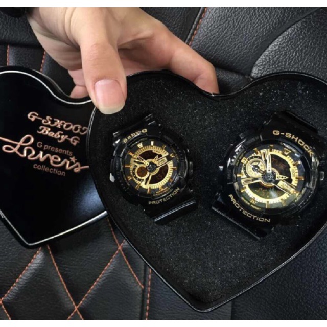GSHOCK COUPLE LIMITED EDITION BLACK GOLD SERIES | Shopee Malaysia