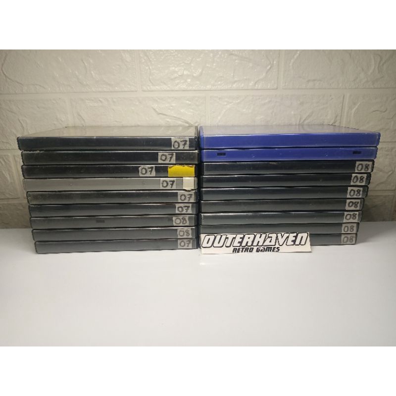 PS2 Amaray Empty Game Case | Shopee Malaysia