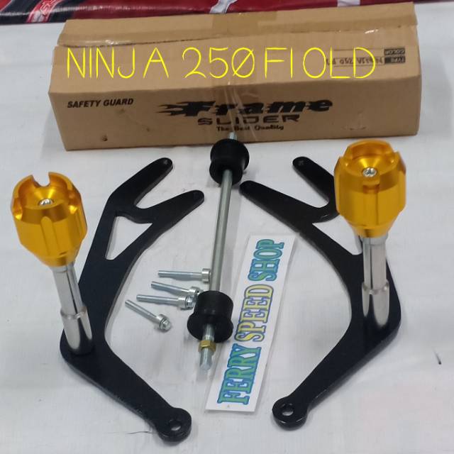 Frame SLIDER NINJA 250 FI OLD BODY Protector NINJA 250 FINOLD Protector ...