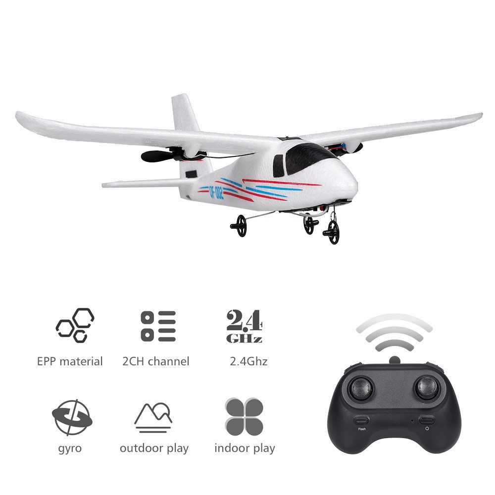 RC Airplane 2.4GHz 2CH Small Plane DIY Flight Toys for Kids Boys ...
