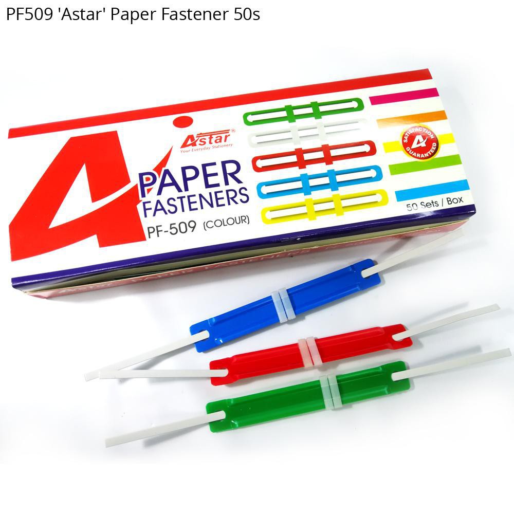 Astar Paper Fasteners PF-509 (COLOR) | Shopee Malaysia