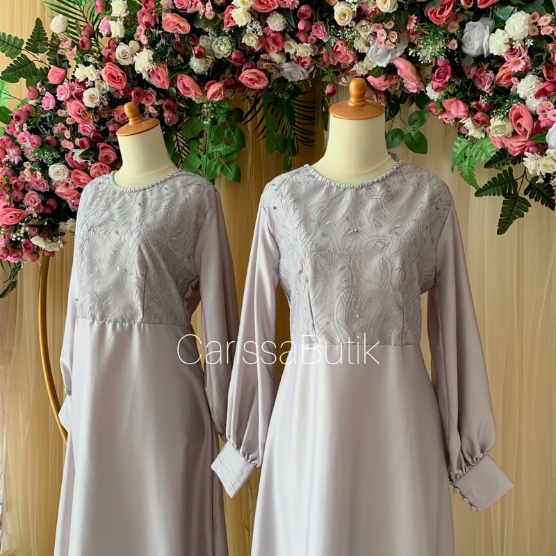 Widuri Gray (Invitation DRESS/Graduation/Application/BRIDESMAID/MUSLIM ...