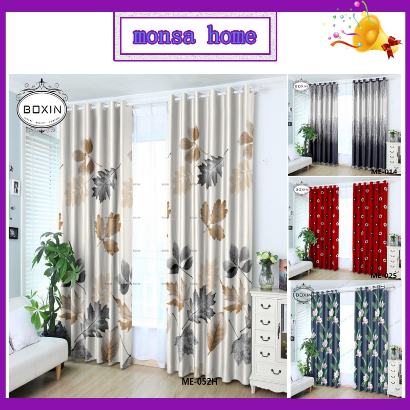 3D Printed Simple Modern Langsir Ring /Hook Type Curtain For Living ...
