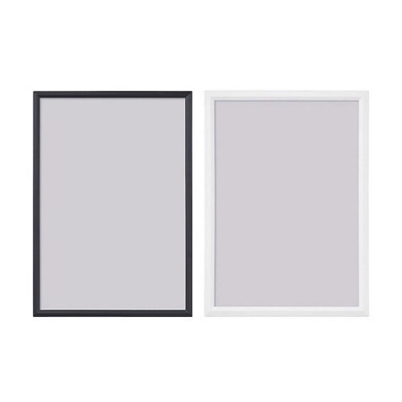 IKEA YLLEVAD Frame | Photo Frame | Black / White | A4 / 5R | Shopee ...
