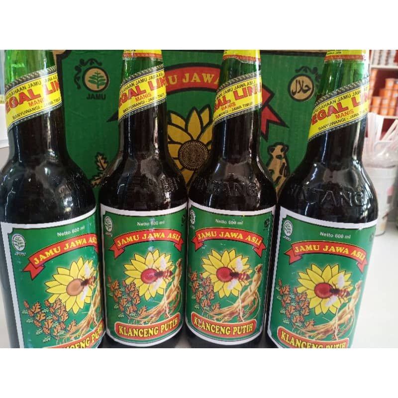 🌻Ready stock 🌻 KLANCENG PUTIH JAMU JAWA ASLI PEGAL LINU & ASAM URAT 600ml | Shopee Malaysia