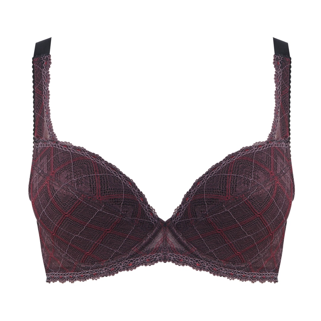 XIXILI Diya Embroidered Demi Cup Bra | Shopee Malaysia