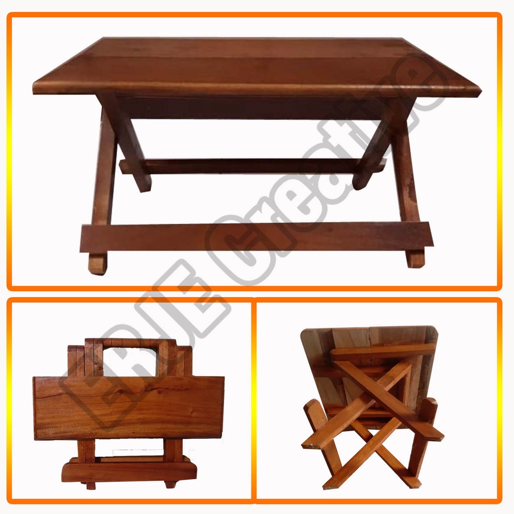 KAYU Rehal Quran rekal Wooden folding table for studying the Koran made ...