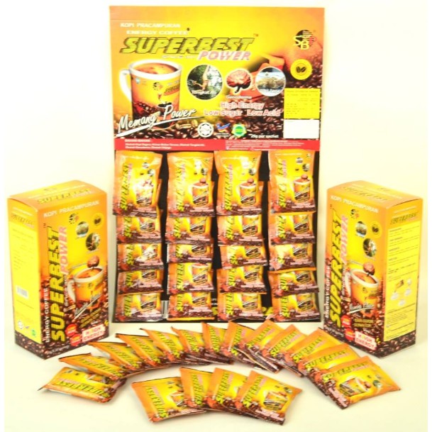 Kopi Campuran Super Best Power (Kotak/ Papan) | Shopee Malaysia