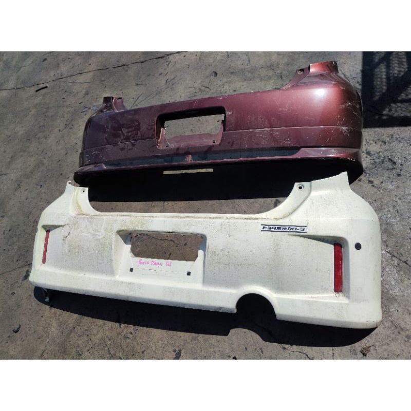 Toyota Passo Racy Rear Bumper For Passo Body Kit Myvi | Shopee Malaysia