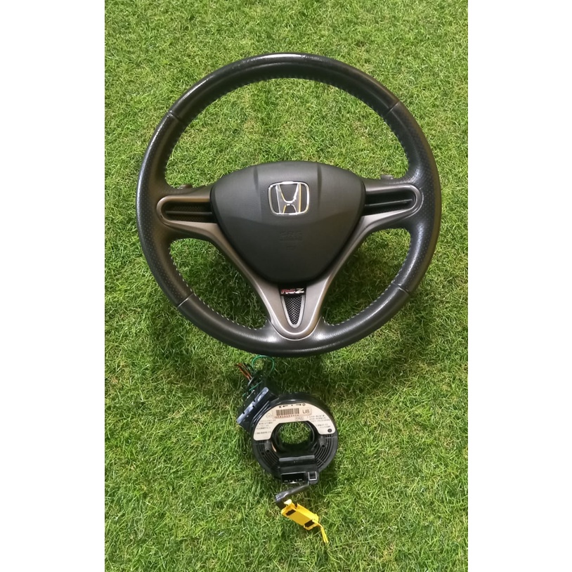 Honda Stream RN6 (RSZ) Steering Wheel with Paddle Shift & Clock Spring ...