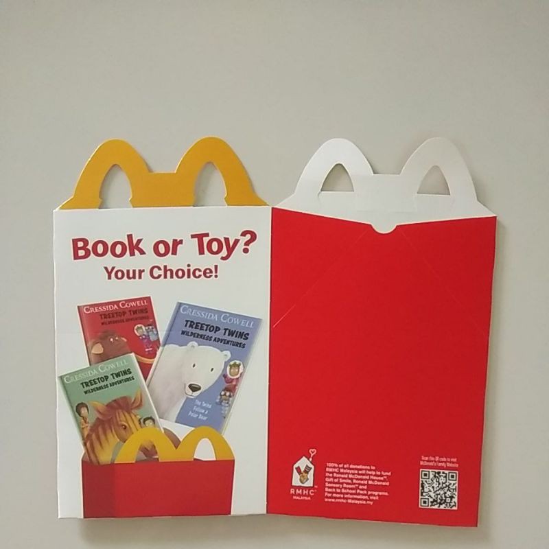 Kotak Mcd Happy Meal Box Minions Dreamworks Space Jam We Bare Bears ...