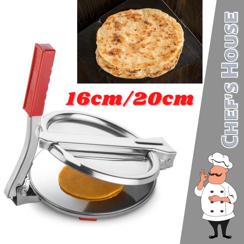 Roti Canai Tortilla Press Maker / Chapati Maker / Dough Pressing Tool ...